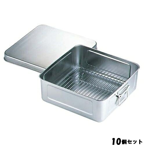 【商品情報】商品番号：7230600商品名：18-8 天ぷらバットセットメーカー：EBMサイズ/内容量/重量：-お届け数：10その他：●外寸：本体 322×322×H120、アミ 290×290 よく検索されるキーワード：調味料ストッカー ...