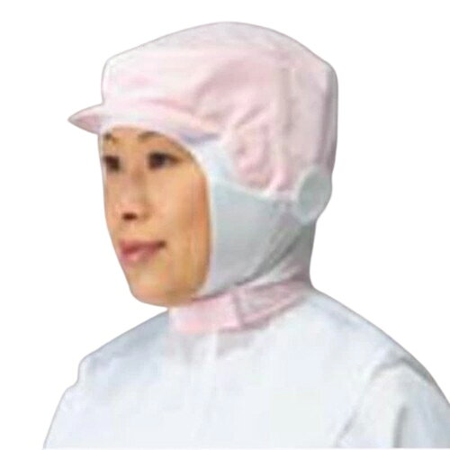 商品情報商品番号：6028040商品名：頭巾帽子 ケープ付きタイプ L 9-1014ピンクメーカー：EBMサイズ/内容量/重量：その他：頭廻り：620材質：本体/制電トロピカル(PET再生繊維)ポリエステル100%、顔廻り/吸汗ニット-ポリ...