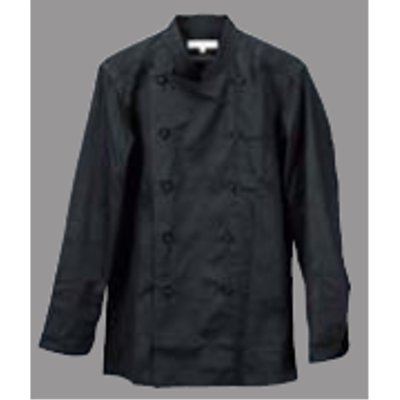 商品情報商品番号：3703930商品名：コックコート(男女兼用) BA-1041-9 ブラック Lメーカー：EBMサイズ/内容量/重量：その他：肩巾：46cm、胸囲：110.5cm、着丈：72.5cm、袖丈：61cmナノツイル(綿100%)...