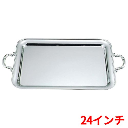 　■ 商品について ■　■ 商品概要 ■商品番号1313700商品名UK18－8 B渕 角盆 24インチ 手付メーカーEBMサイズ/内容量/重量600×435 / 容量： / 重量：その他手付※寸法は取手を含みません。　■ 配送について ■...