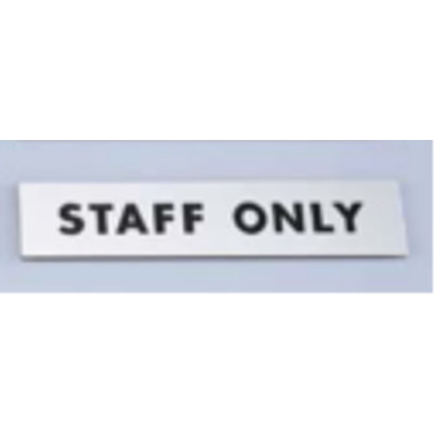 商品情報商品番号：4592370商品名：金属サイン STAFF ONLY KS138-6メーカー：EBMサイズ/内容量/重量：130×30その他：厚さ：0.8●ステンレスSUS304(18-8)鏡面仕上げ粘着テープ付●腐食エッチング加工配送...