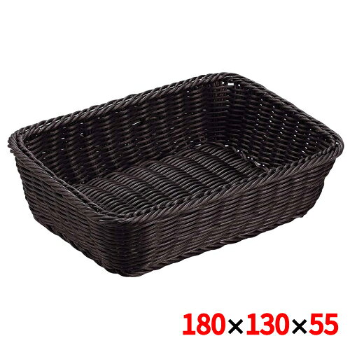 商品情報商品番号：7703360商品名：樹脂バスケットシリーズ[プリート] 角型バスケット DS100 18型 ブラックメーカー：EBMサイズ/内容量/重量：180×130×55その他：材質：ポリプロピレン耐熱温度：120℃ ～商品について...