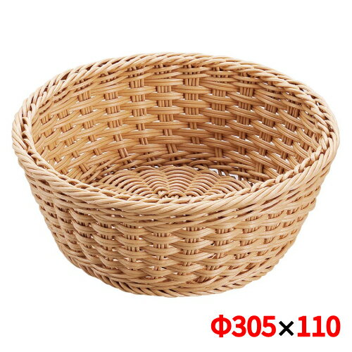 商品情報商品番号：7703720商品名：樹脂バスケットシリーズ[プリート] 丸型バスケット DS106 30型 ナチュラルメーカー：EBMサイズ/内容量/重量：直径305×110その他：材質：ポリプロピレン耐熱温度：120℃※18-8ステン...