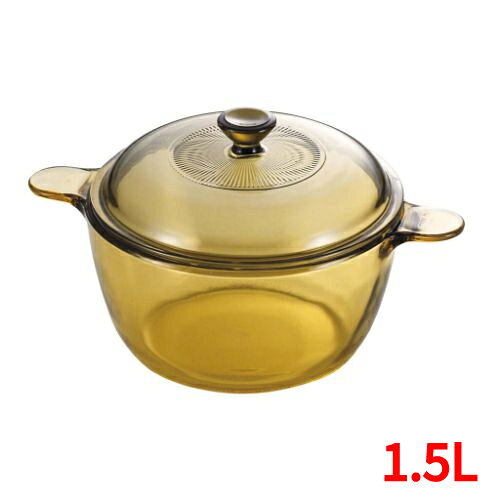 商品情報商品名：クックポット 1.5L[CP-8694] ビジョンシリーズ(VISIONS)メーカー：VISIONS寸法：直径：185×高さ：150(mm)型式：CP-8694お届け数(合計)：1材質・素材：超耐熱ガラス耐熱温度：約400℃...