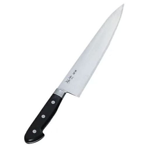 商品情報商品名：杉本合金鋼ステンレス洋庖丁 牛刀 CM 2121 21cm幅×奥行×高さ(mm)：335×-×メーカー：[特記事項]背厚：2.4C・M製品は、従来の炭素鋼の製品に、クローム、モリブデンを含有した製品で、錆にくく、切れ味も炭素...