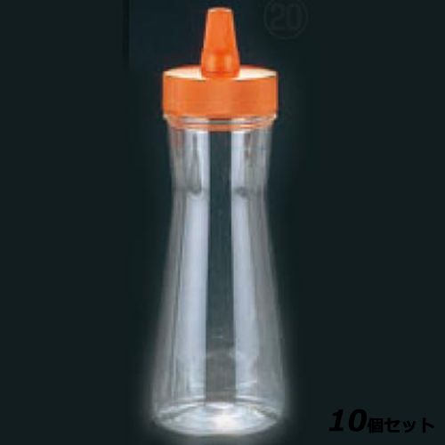 商品情報商品番号：7049410商品名：ドレッシングボトル(ネジキャップ) FTP-280 オレンジメーカー：EBMお届け数（合計）：10サイズ/内容量：直径65×H147 / 容量：280mlボトル材質：本体：ポリエチレンテレフタレート/...
