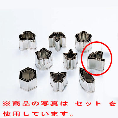 商品情報商品番号：3089730商品名：抜型本職用厚口 18-8 #5 銀杏メーカー：EBMサイズ/内容量/重量：×× / 容量：- / 重量：その他： 配送料について【ご注意】画面上の色はブラウザやご使用のパソコンの設定により実物と異なる...