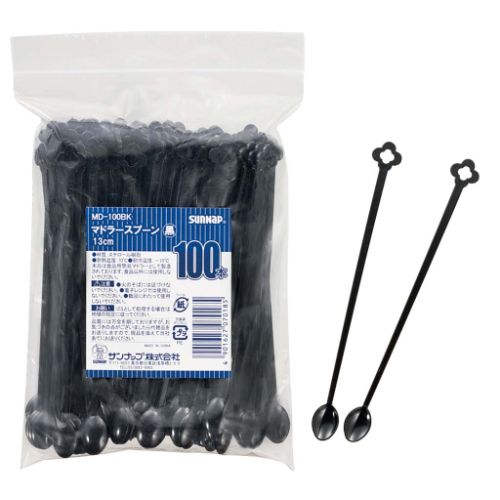 商品情報商品番号：4370360商品名：マドラースプーン MD?100(100本入) ブラックEBMコード：4370360TKG商品コード：8-0943-0702メーカー：EBMサイズ/内容量/重量：130その他：全長：約130材質：ポリス...
