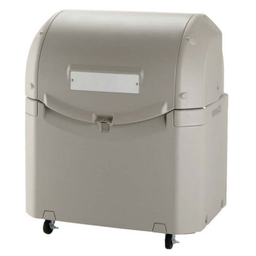 商品について ■ 商品概要 ■ 商品番号：5651810 商品名：ワイドペール ST 500 キャスター付 メーカー：EBM サイズ/内容量/重量：975×750×1145 / 容量：500l / 重量：24.5kg その他： EBMコード...