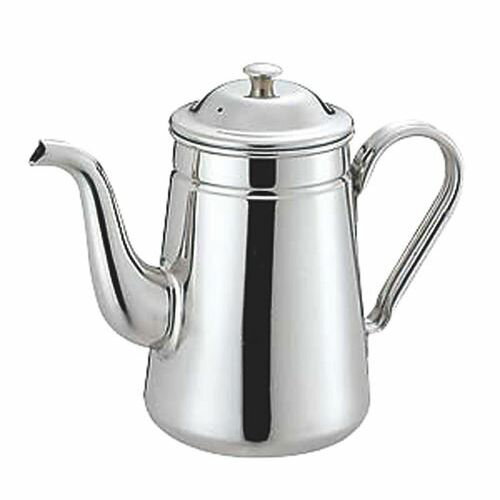 商品情報商品名：18-8コーヒーポット #16太口 3000cc 寸法：底径×高さφ160×H255mmメーカー：カンダお届け数(合計)：1材質・素材：18-8ステンレスメーカー品番：159063JANコード：4949362714773規格...