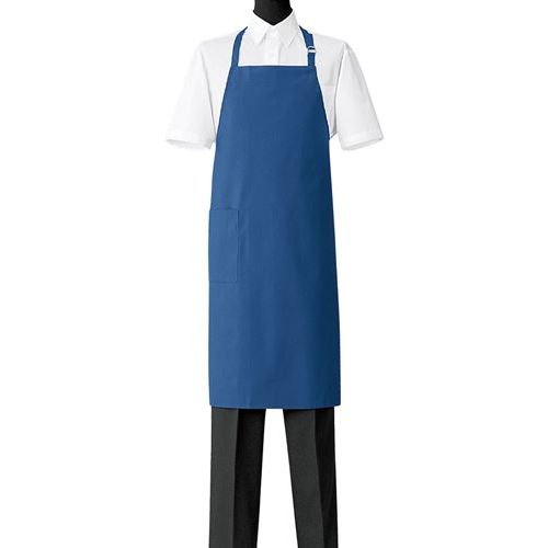 商品名：エプロンサイズ：フリーカラー：ブルー,ワインレッド,グリーン,ブラウン,ブラック生地：タッサー素材1：ポリエステル//混率：65%素材2：綿//混率：35%商品仕様：右腰ポケット（口巾15cm×深さ18cm）肩紐Dカン調節デザインポ...