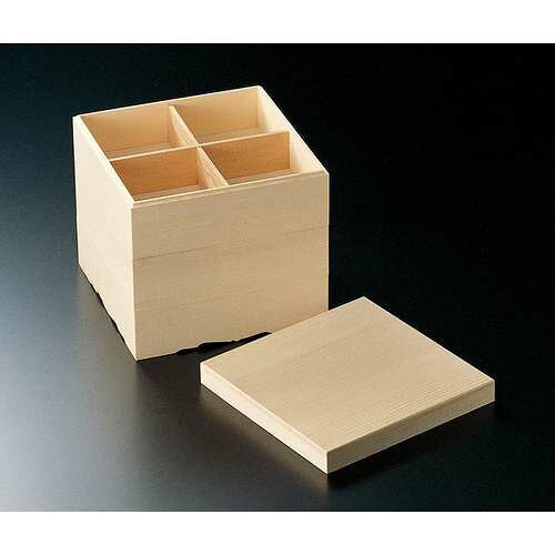 ■商品説明■商品名：白木・おせち用重箱 7寸 (3段)メーカー：ヤマコーメーカー品番：21-463-06外形寸法：幅21×21×18.8cm(mm)お届け数：1商品コード：27271【配送料について】【ご注意】画面上の色はブラウザやご使用の...