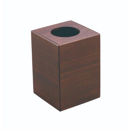 ■商品説明■商品名：くず箱 ダークブラウンメーカー品番：6-070-18お届け数：1JANコード：4988484585465サイズ：約 幅15×奥行15×高さ21cm【ご注意】画面上の色はブラウザやご使用のパソコンの設定により実物と異なる場...