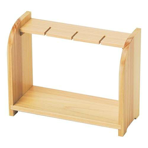 ■商品説明■商品名：ひのき串かけ棚メーカー：ヤマコーメーカー品番：21-135-04外形寸法：幅17×7×13cm(mm)お届け数：1商品コード：08295【配送料について】【ご注意】画面上の色はブラウザやご使用のパソコンの設定により実物と...
