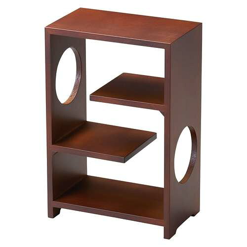 ■商品説明■商品名：飾り棚 古代色(丸穴付)メーカー：ヤマコーメーカー品番：21-134-05外形寸法：幅15.2×9×22.8cm(mm)お届け数：1商品コード：38120【配送料について】【ご注意】画面上の色はブラウザやご使用のパソコン...