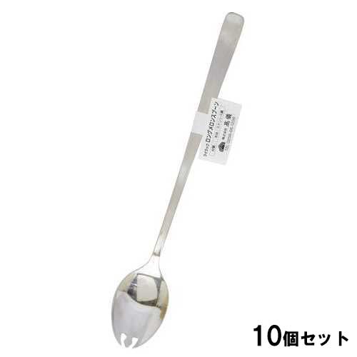 ■商品説明■商品名：18-0ライラックロングメロンスプーンメーカー：株式会社高儀メーカー品番：4907052859029お届け数：10JANコード：4907052859029生産国：日本 素材：材質：本体/ステンレス鋼用途：メロンやスイカを...