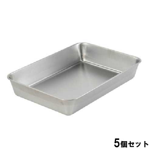 ■商品説明■●食材の一時置きや調理の下ごしらえに●18-8ステンレスでサビに強く耐久性抜群商品名：TAKAGI ステンレス 角バット つや消し 6枚取メーカー：TAKAGIメーカー品番：ー外形寸法：幅332×奥行476×高さ82(mm)お届...