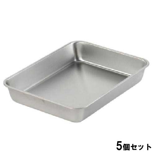 ■商品説明■●食材の一時置きや調理の下ごしらえに●18-8ステンレスでサビに強く耐久性抜群商品名：TAKAGI ステンレス 角バット つや消し 18枚取メーカー：TAKAGIメーカー品番：ー外形寸法：幅203×奥行267×高さ43(mm)お...
