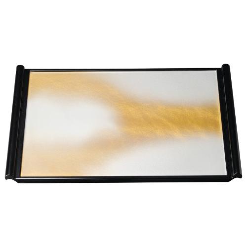 ■商品説明■商品名：食彩盆 かすみ瑞雲渕黒 A 39.5×27.6×H2.3(cm)メーカー品番：3-315-22お届け数：1サイズ(cm)：39.5×27.6×H2.3サイズ2：尺3寸材質：A(ABS樹脂)カラー：かすみ瑞雲渕黒【配送料に...