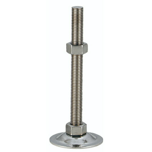 ■商品説明■ステンレス製で耐食性・耐久性に優れています。商品名：ステンレスアジャスターボルトシリーズ TO-240-1B M20×P2.5型式：TO-240-1B外形寸法：高さ155(mm)お届け数：1ネジ：M20×P2.5【配送料について...