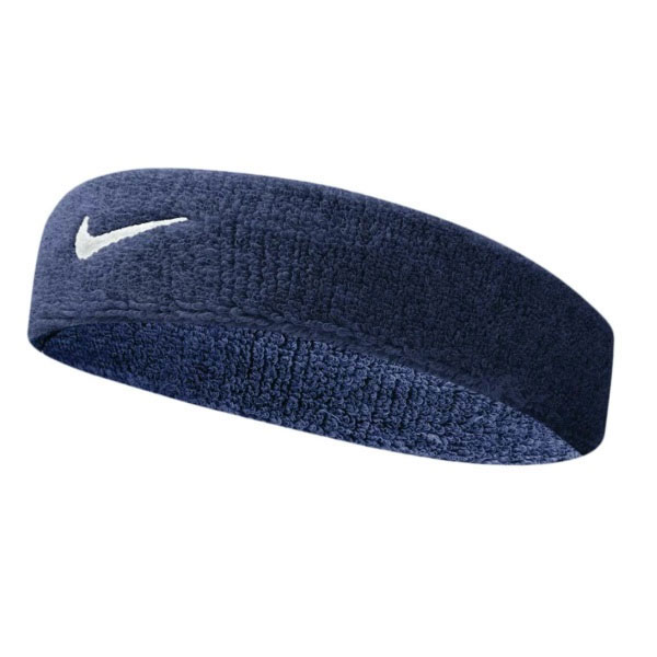 ストレッチ素材でしっかりフィット。 スウッシュロゴの刺繍入り。 ・メーカー：ナイキ　NIKE ・品名：ヘッドバンド ・商品名/品番：ナイキ　スウィッシシュ　ヘッドバンド　BN2091 ・カラー： 416：オブシディアン ・素材：綿・ナイロン...