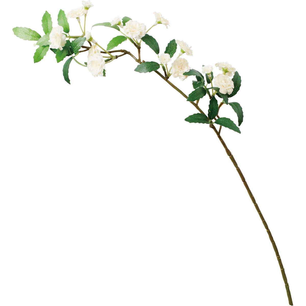 【サイズ】全長53cm・花径1.3〜2.5cm【ブランド】横浜ディスプレイミュージアム［その他サイズ］［重量］約15g(個体差がございます)［入数］［材質］ポリエステル PE 鉄［規格］［特徴］［使用方法］［注意事項］・造花は人の手作業で作...
