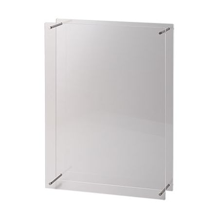 【サイズ】外寸：約35Lx約47Wx約9.5Hcm【ブランド】クレイ［その他サイズ］［重量］［入数］［材質］樹脂 ・ 金属［規格］［特徴］A4サイズに対応組み立て式1セット(アクリル板3枚、ステンレス支柱4本、ネジ8個)A4サイズに対応 組...