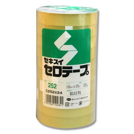 【サイズ】幅18mm×35m巻材質：セロハン粘着力、低温への対応、ポリエチレン袋・容器へのシール性、透明度、開封しやすいシュリンクパッケージ。　こうした数々の高品質でご好評をいただいているロングセラーです。【はなどんやお取り扱い商品について...