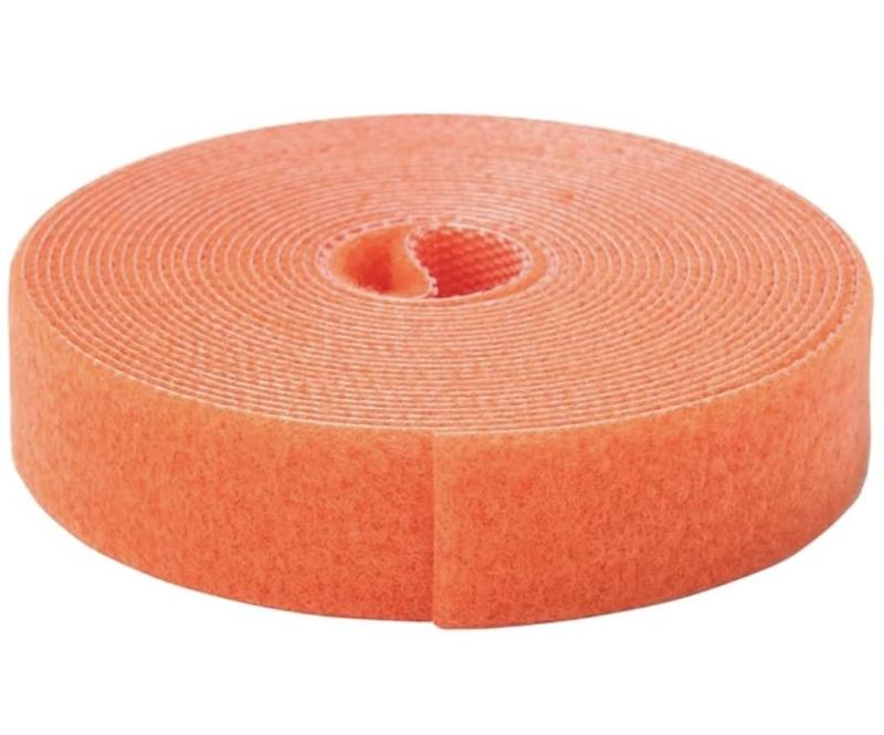 無印 良品 ミシン目入り結束テープ オレンジ 15 mm×3 m/50 mmピッチ ミシン目入り混率:表面:ポリエステル 裏面:ポリプロピレン