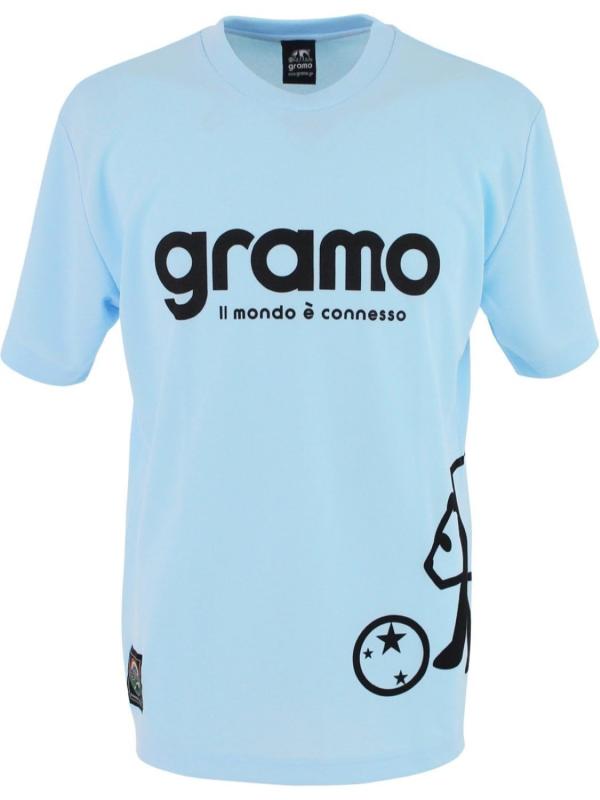 gramo(グラモ) プラクティスシャツ FAST2 P-026-17-LL ライトブルー LL【商品サイズ】120:身丈48・身巾36・袖丈15(cm) /140:身丈56・身巾40・袖丈17(cm) /160:身丈62・身巾45・袖丈1...