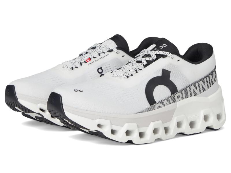 On(オン) レディース Cloudmonster 2 White | Frostランニングシューズ【On史上最大のクッションで長距離をもっと快適に】独自のクッション構造「CloudTec」を最大サイズで搭載。沈み込むようなやわらかさと弾む...