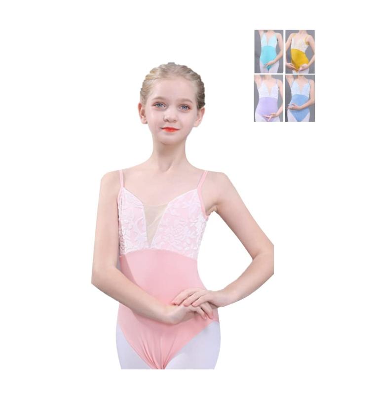 [プロダンス] ProDance バリエーションカラー キッズ 子供用 キャミソール バレエ レオタード PKK007N素材：綿95％,スパンデックス5％ポイント：少し上品な大人っぽい柄のキャミソールタイプ。レッスンの妨げにならず着用するこ...