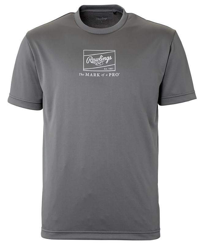 ローリングス(Raws) 半袖野球用 大人用 ロゴプリント Tシャツ AST15S04カラーブラック、コンクリートグレー、ネイビー、レッド、ロイヤルブルー素材ポリエステル100%製造ミャンマー製サイズS、M、L、O、XO、2XO仕様メンズ用...