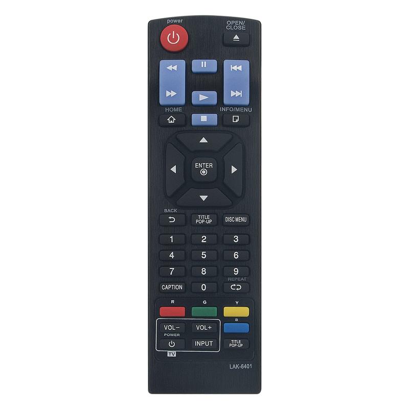 代用リモコン fits for AKB73896401 AKB75135401 LG 4K プレーヤー&amp;ストリーミングブルーレイディスクDVDプレーヤー BP135 BP145 BP155 BP175 BP255 BP300 BP3...
