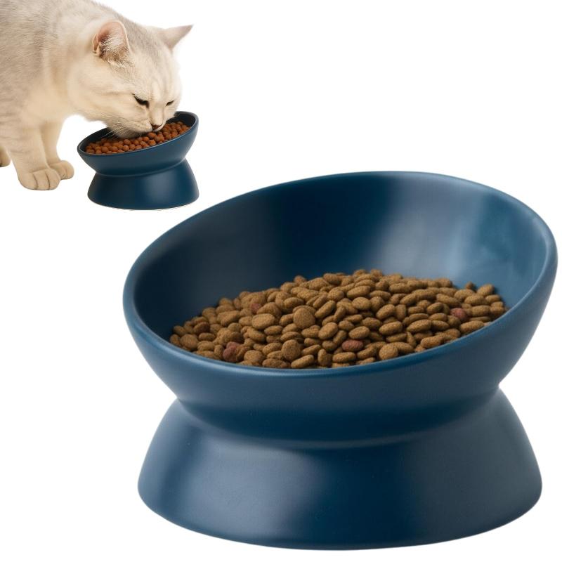 Letics フードボウル 餌入れ 斜め設計で食べやすい 猫 小型犬 餌 皿 えさ 水飲み 食器 おしゃれ かわいい ペットペットの健康を守る斜め設計適度な傾斜と高さがあって食べやすく、愛猫や愛犬の首への負担を軽減するペット用フードボウルで...
