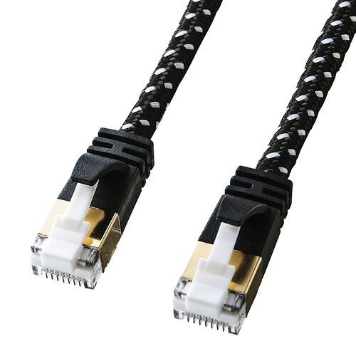 丈夫で取り回しの良い細径メッシュ採用の10G対応CAT7LANケーブル次世代の10GBASEに完全対応 ケーブル品質とプラグ内のより戻しを極限まで押さえることにより、実用化が急速にすすんでいる10GBASE(10Gbps)に完全対応します。...