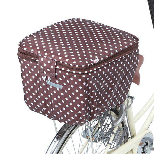 容量アップもできる自転車後カゴ用カバー●ひったくり被害の防止には欠かせません●突然の雨にも対応できるはっ水加工済み 日常生活には無くてはならない自転車。お買物の荷物などを入れるカゴは大変便利ですが色んな問題もあります。カバンなどを気軽に入れ...
