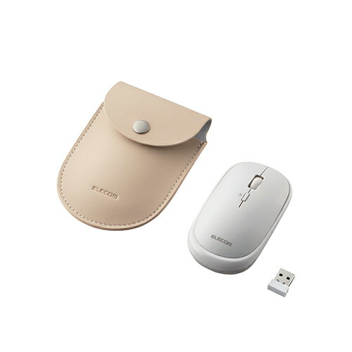 厚さ28mmの薄型設計でカバンに入れて持ち運びしやすい! ソフトレザー製収納ポーチが付属したワイヤレスモバイルマウス“Slint(スリント)”。カバンに入れて持ち運びしやすい厚み28mmの薄型マウスです。 持ち運びに便利な、質感にこだわった...