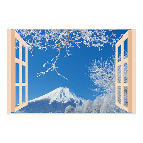 自宅のお風呂から眺める美しい日本の四季●水に濡らして簡単に貼り付けでき何度も貼りなおせるポスター●窓のない浴室でも貼るだけで窓が出現 浴室に窓が欲しい・・・というあなたにオススメのお風呂のポスターです。窓枠が描かれているので、まるで窓から外...