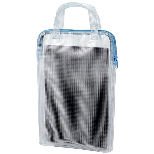 ICT機器/OA機器半透明だから中身が見えやすい商品サイズ:約340×250×20mm セット内容:本体×1 重量:93.1g 材質:ポリエステル、ポリエーテル 包装形態:PP袋 包装サイズ:340x250x20mm 生産国:中国【注意事項...