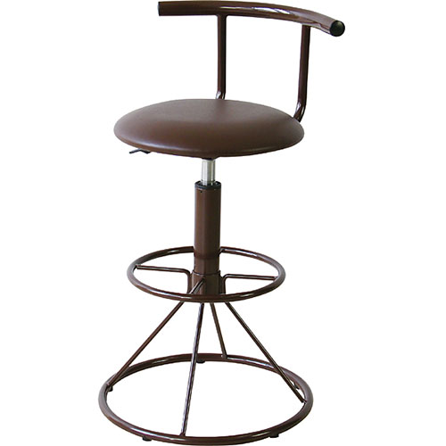 キリク キッチンハイチェア●商品サイズ:W41×D44×H74-85×SH57-68cm ●材質スチール(粉体塗装) ソフトレザー ●組立 ●静的耐荷重80kg ●回転式 昇降機能保証期間:初期不良のみ(2週間) 生産国:台湾【注意事項】■...