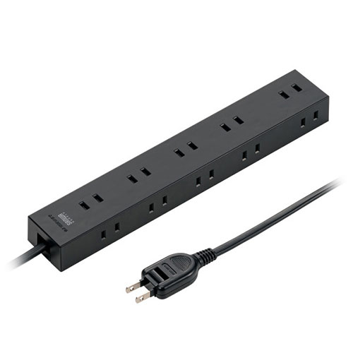 10個口ACアダプタ対応ワイドピッチ、強力マグネット、ホコリ防止シャッター付き電源タップ●差込口は45mmピッチで小型ACアダプタが10個接続可能です。 iPadなどのタブレットの充電器接続に便利です。1箇所はピッチが58mmと広く、大型の...