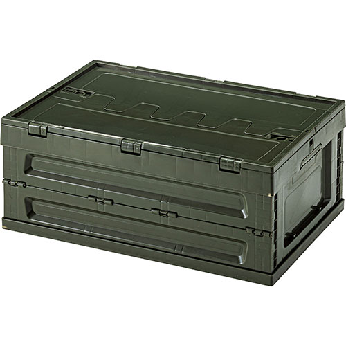 フォールディング コンテナ Sサイズ : W59×D40×H24.5cm/折りたたみ時:W59×D40×H9cm 商品重量 : 約3kg 素材 : ポリプロピレン 原産地 : 中国組立 : 完成品【注意事項】■沖縄・離島は別途送料（税込1,...