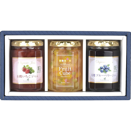 ジャム3個詰合せ「素材の持ち味を大切に」をコンセプトに、恵まれた自然環境の中で、真心こめた食品づくりをしている「たかはたファーム」のこだわりのギフトセットです。 素材の持ち味を大切に仕上げた個性的なジャムの詰合せです。メーカー品番 : 15...