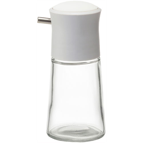 スタビアリュクス プッシュ調味差し S ホワイトスタビアリュクス プッシュ調味差し S ホワイト商品サイズ : φ49.5×高さ113mm 容量(約) : 80ml フタ : PP 注ぎ口 : ステンレス鋼 シリコーンボタン・パッキン : ...