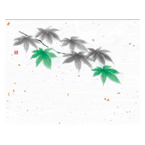 4x5寸花風情 青もみじ (100枚入)縦4寸(約12cm)×横5寸(約15cm)の使いやすく、便利な長角サイズのラミ敷紙です。 安心してお料理を直接盛りつけることができます。 ☆抗菌シートです。 花風情盛台 にぴったりと収まります。 より...
