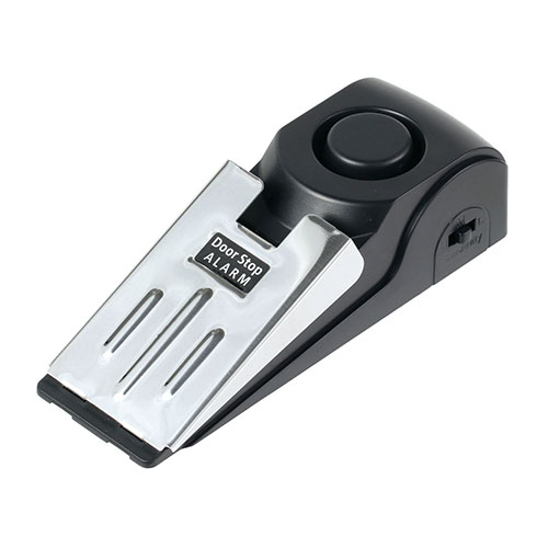 侵入者を音で撃退!旅行先や自宅のドアに置くだけで簡単設置!工事不要で手軽に使える床置き型ドアアラームです。 開き戸に設置し、ドアの開閉や衝撃を感知して作動し、電源を切るまで鳴り続けます。 裏面には滑り止め加工が施され、安定して設置できます。...