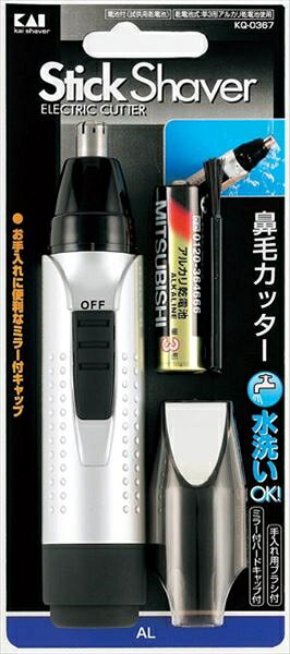 ■商品紹介商品番号：ns-hr-4901601230888○水洗いができますので、いつも清潔にご使用いただけます。○電源方式：乾電池式○乾電池の種類及び数：単3形アルカリ乾電池1本※付属のサービス電池は、単3形アルカリ乾電池です。○鼻毛カッ...