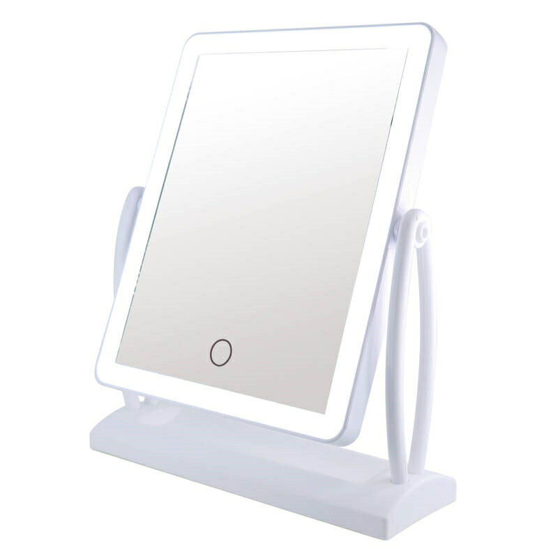 ■商品紹介商品番号：ns-sq-f5128-r05タッチセンサーで明暗度を調整！明るくはっきり見ながらメイク・調光ライト（無段階調節）・360°角度調節可能・小物入れ付■サイズ・容量・規格【パッケージサイズ】75×320×230mm【内容】...