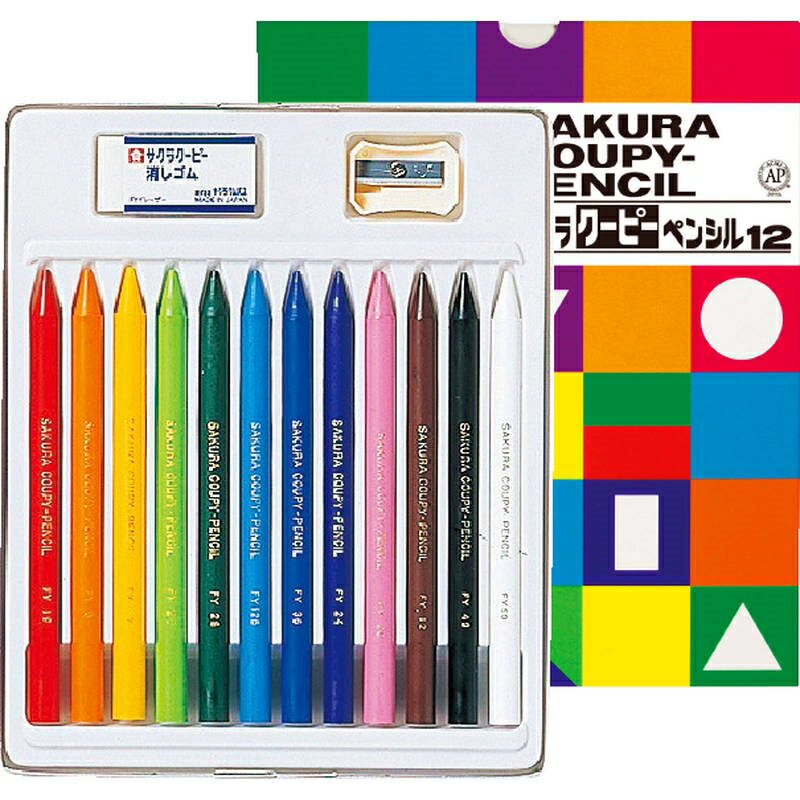 ■商品紹介商品番号：ns-sq-f5156-r02・折れにくく、消しやすく、削れる。全部が芯の色鉛筆。・色鉛筆の書きやすさと、クレヨンの持つ発色の美しさを生かした色鉛筆。・軸全体が芯になっているため、芯の容量は従来の色鉛筆の約4倍で経済的。...
